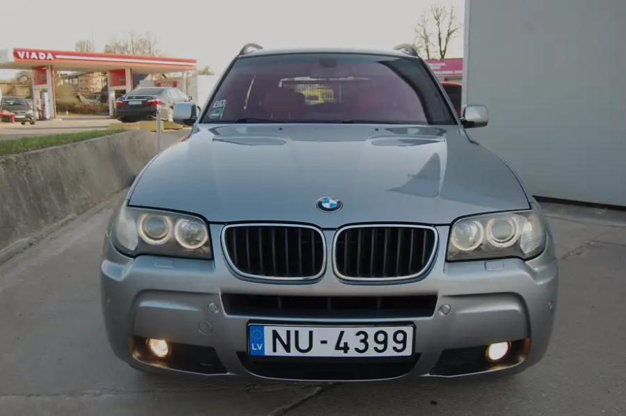 Серый БМВ Х3 2007 в Екабпилс, объемом двигателя 2.00 л и пробегом 265 тыс. км за 6900 €, фото 5 на AUTOMOTO.COM.LV
