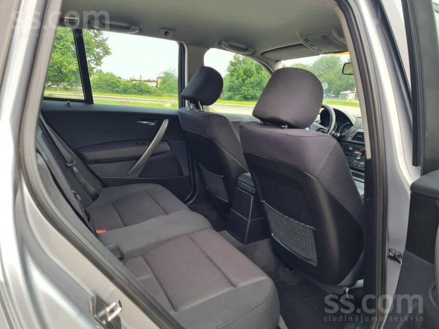 Pelēks BMW X3 2007 Ogre, ar dzinēja tilpumu 2.00 L un nobraukumu 0 tūkst. km par 4990 €, foto 19 vietnē AUTOMOTO.COM.LV