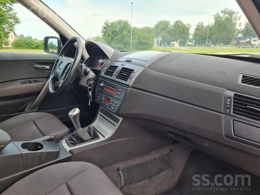 Pelēks BMW X3 2007 Ogre, ar dzinēja tilpumu 2.00 L un nobraukumu 0 tūkst. km par 4990 €, foto 21 vietnē AUTOMOTO.COM.LV