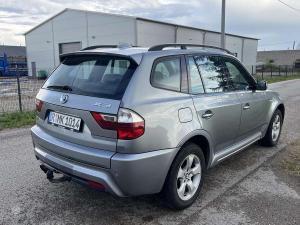 Pelēks BMW X3 2007 Panevēža, ar dzinēja tilpumu 2.99 L un nobraukumu 239 tūkst. km par 4600 €, foto 5 vietnē AUTOMOTO.COM.LV