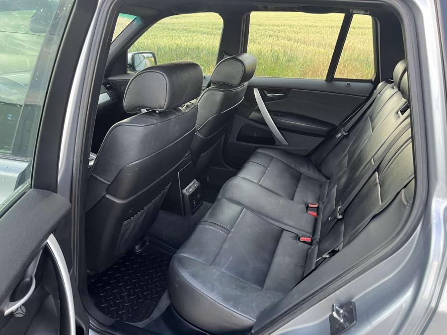 Pelēks BMW X3 2007 Panevēža, ar dzinēja tilpumu 2.99 L un nobraukumu 239 tūkst. km par 4600 €, foto 9 vietnē AUTOMOTO.COM.LV