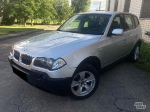 Серый БМВ Х3 2007 в Вильнюс, объемом двигателя 3.00 л и пробегом 300 тыс. км за 2999 €, фото  на AUTOMOTO.COM.LV