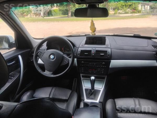 Pelēks BMW X3 2007 Tukums, ar dzinēja tilpumu 3.00 L un nobraukumu 289 tūkst. km par 3799 €, foto 6 vietnē AUTOMOTO.COM.LV