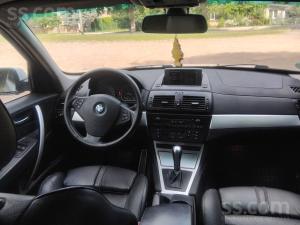 Pelēks BMW X3 2007 Tukums, ar dzinēja tilpumu 3.00 L un nobraukumu 289 tūkst. km par 3799 €, foto 7 vietnē AUTOMOTO.COM.LV