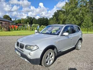Grey BMW X3 2007 in Riga, with an engine capacity of 2.00 L and mileage of 257 thousand km for 5300 €, photo  on AUTOMOTO.COM.LV