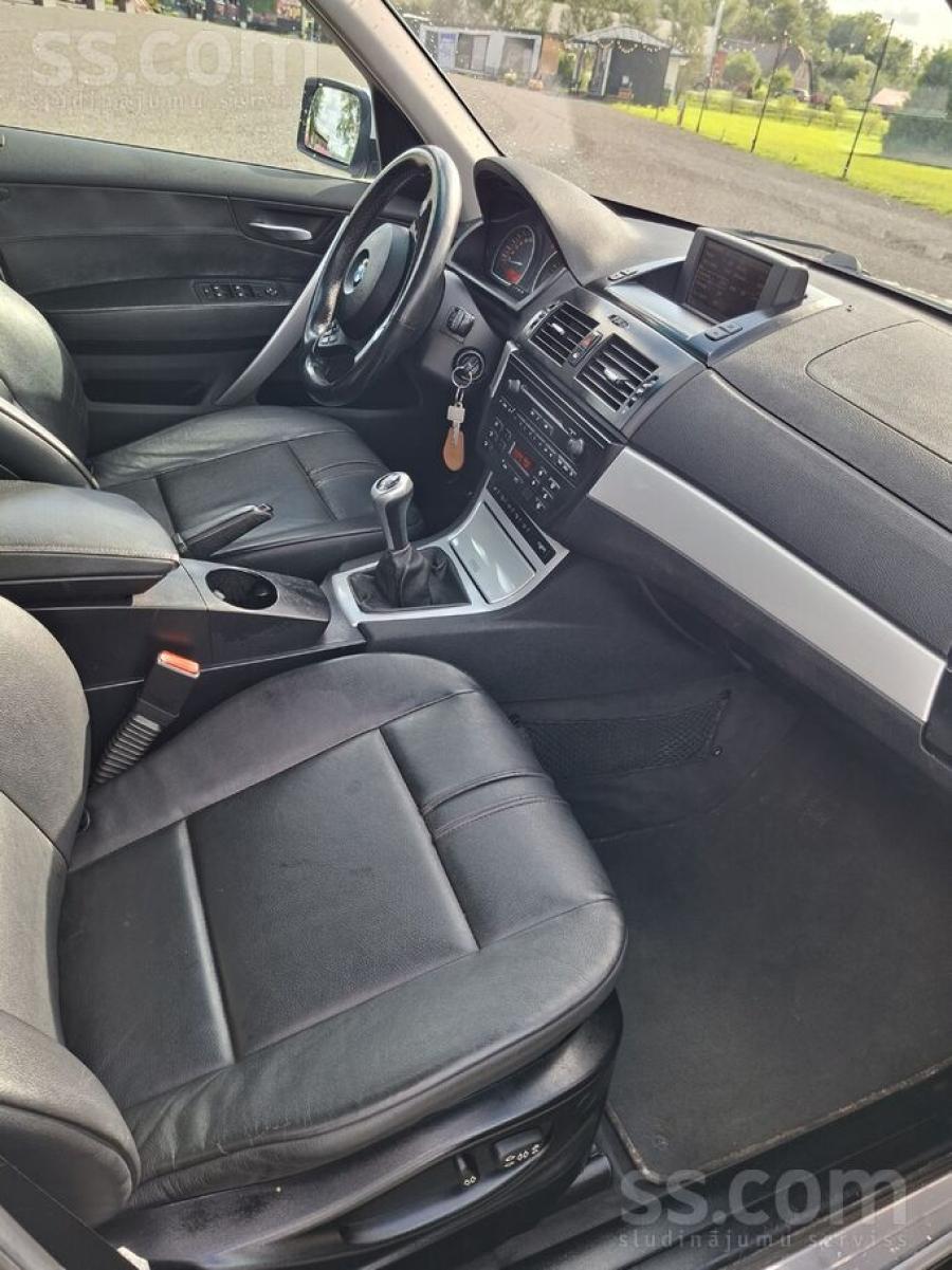 Grey BMW X3 2007 in Riga, with an engine capacity of 2.00 L and mileage of 257 thousand km for 5300 €, photo 7 on AUTOMOTO.COM.LV