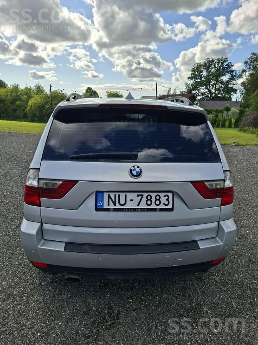 Grey BMW X3 2007 in Riga, with an engine capacity of 2.00 L and mileage of 257 thousand km for 5300 €, photo 8 on AUTOMOTO.COM.LV