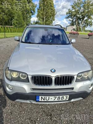 Grey BMW X3 2007 in Riga, with an engine capacity of 2.00 L and mileage of 257 thousand km for 5300 €, photo 9 on AUTOMOTO.COM.LV