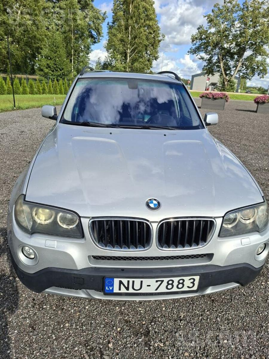 Grey BMW X3 2007 in Riga, with an engine capacity of 2.00 L and mileage of 257 thousand km for 5300 €, photo 9 on AUTOMOTO.COM.LV