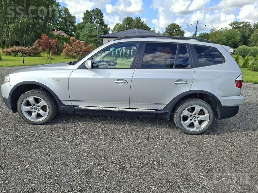 Grey BMW X3 2007 in Riga, with an engine capacity of 2.00 L and mileage of 257 thousand km for 5300 €, photo 12 on AUTOMOTO.COM.LV