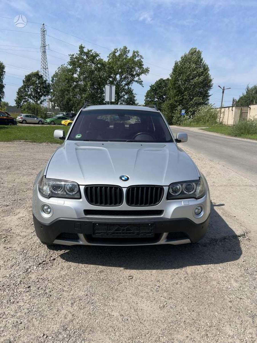 Pelēks BMW X3 2007 Kauņa, ar dzinēja tilpumu 2.99 L un nobraukumu 229 tūkst. km par 3600 €, foto 1 vietnē AUTOMOTO.COM.LV