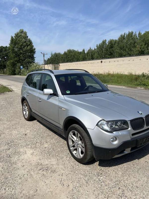 Pelēks BMW X3 2007 Kauņa, ar dzinēja tilpumu 2.99 L un nobraukumu 229 tūkst. km par 3600 €, foto 2 vietnē AUTOMOTO.COM.LV