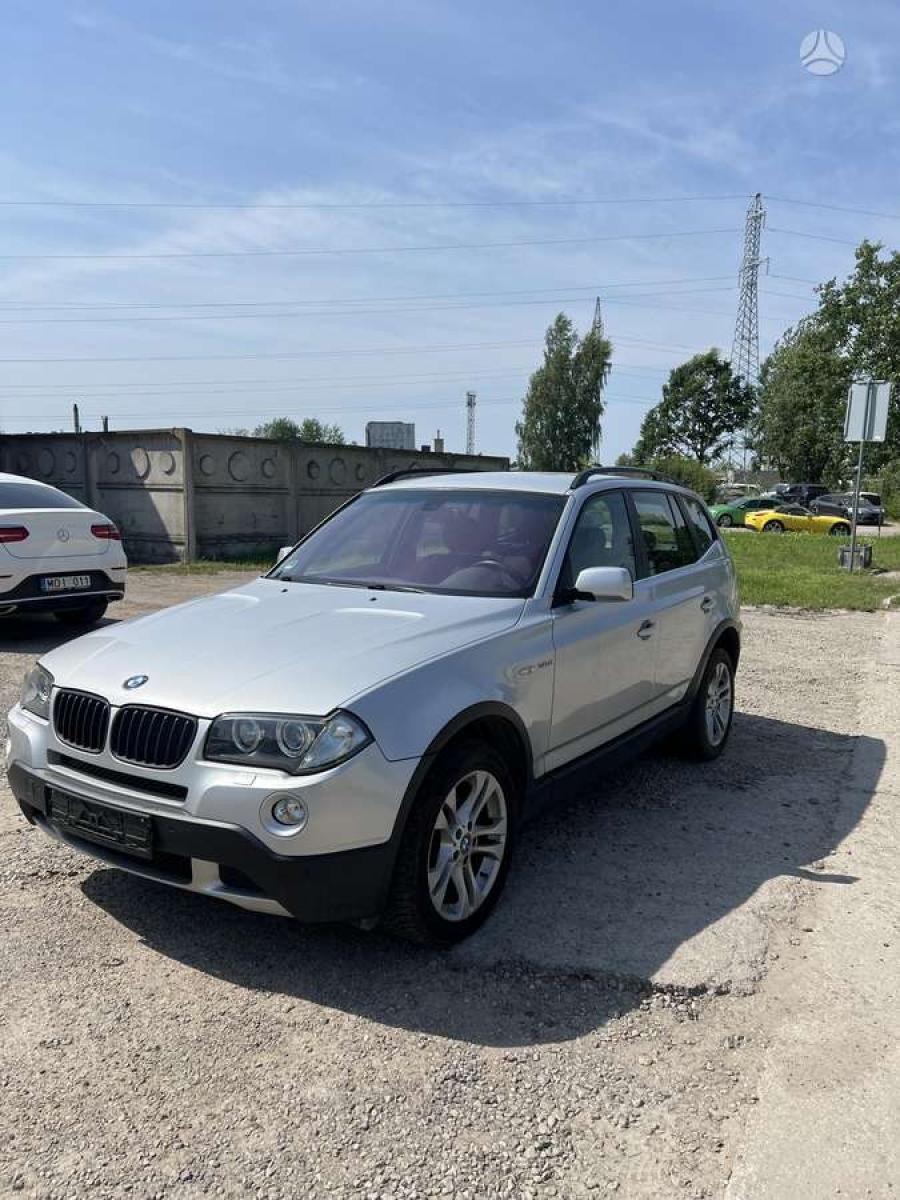 Pelēks BMW X3 2007 Kauņa, ar dzinēja tilpumu 2.99 L un nobraukumu 229 tūkst. km par 3600 €, foto 4 vietnē AUTOMOTO.COM.LV