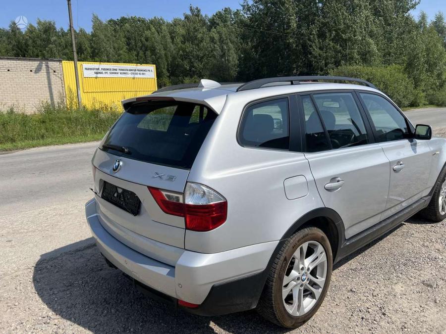 Pelēks BMW X3 2007 Kauņa, ar dzinēja tilpumu 2.99 L un nobraukumu 229 tūkst. km par 3600 €, foto 7 vietnē AUTOMOTO.COM.LV