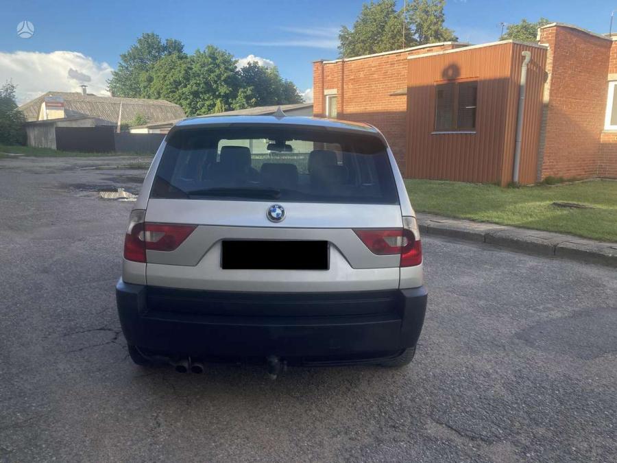 Grey BMW X3 2007 in Vilnius, with an engine capacity of 2.99 L and mileage of 300 thousand km for 2999 €, photo 10 on AUTOMOTO.COM.LV