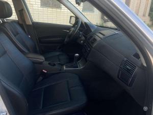 Grey BMW X3 2007 in Vilnius, with an engine capacity of 2.99 L and mileage of 300 thousand km for 2999 €, photo 17 on AUTOMOTO.COM.LV