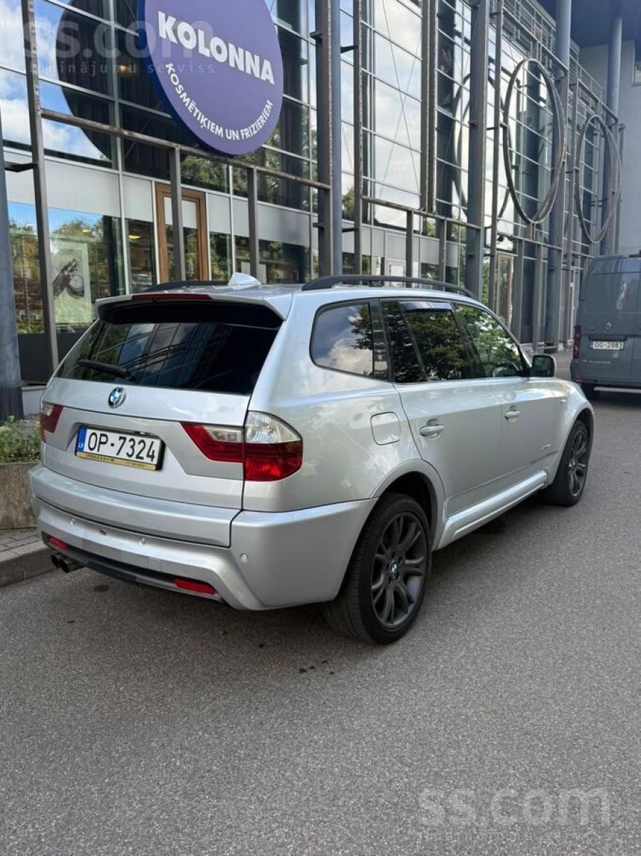 Pelēks BMW X3 2007 Rīga, ar dzinēja tilpumu 3.00 L un nobraukumu 0 tūkst. km par 6200 €, foto 5 vietnē AUTOMOTO.COM.LV