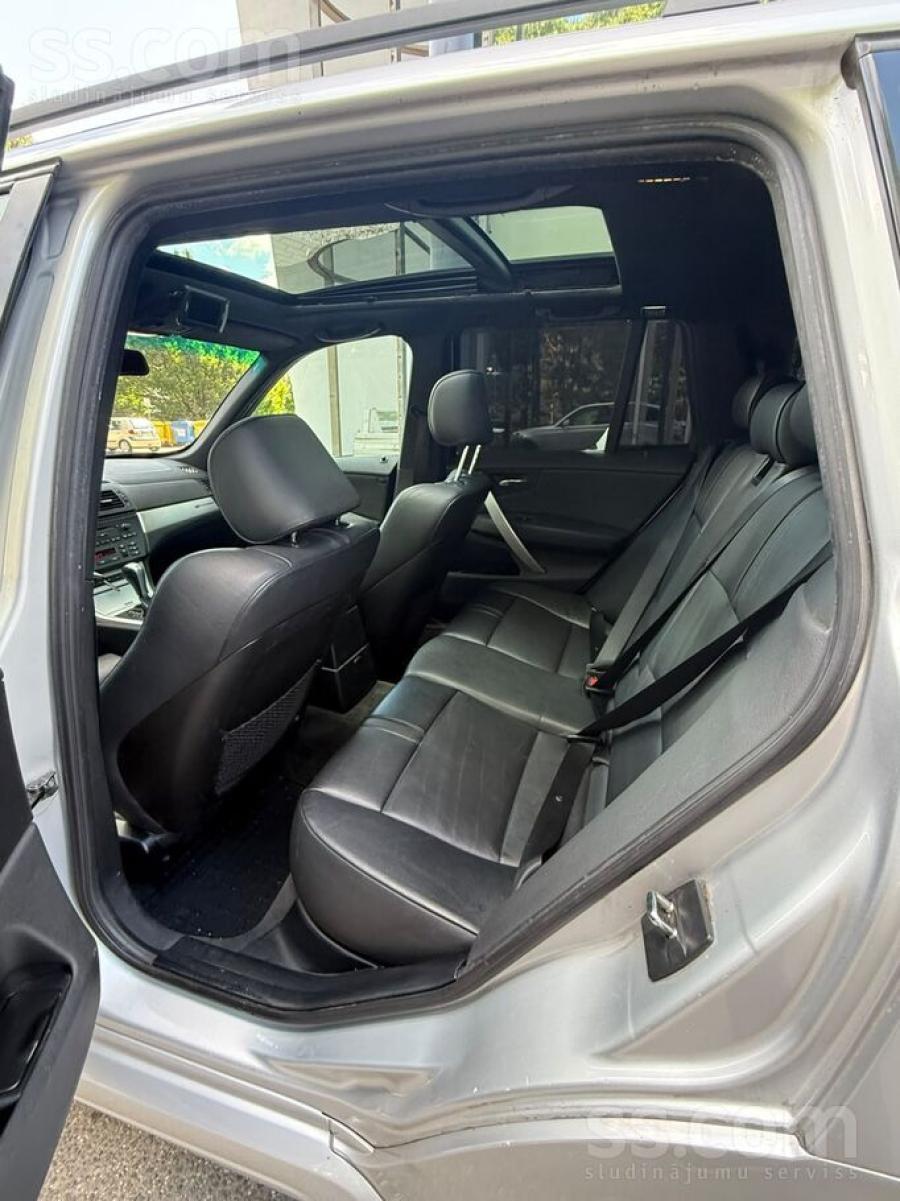 Pelēks BMW X3 2007 Rīga, ar dzinēja tilpumu 3.00 L un nobraukumu 0 tūkst. km par 6200 €, foto 8 vietnē AUTOMOTO.COM.LV