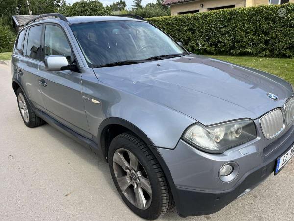 Pelēks BMW X3 2007 Plungė, ar dzinēja tilpumu 2.99 L un nobraukumu 245 tūkst. km par 3700 €, foto 3 vietnē AUTOMOTO.COM.LV