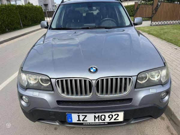 Pelēks BMW X3 2007 Plungė, ar dzinēja tilpumu 2.99 L un nobraukumu 245 tūkst. km par 3700 €, foto 4 vietnē AUTOMOTO.COM.LV