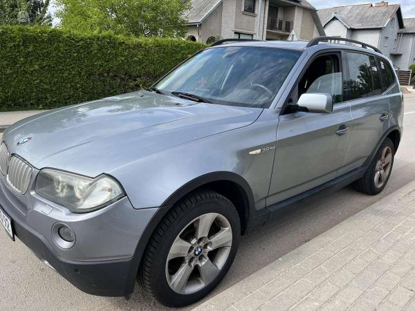 Pelēks BMW X3 2007 Plungė, ar dzinēja tilpumu 2.99 L un nobraukumu 245 tūkst. km par 3700 €, foto 5 vietnē AUTOMOTO.COM.LV