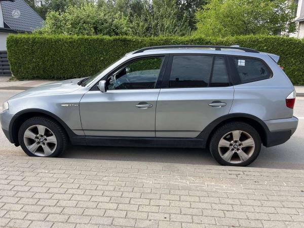 Pelēks BMW X3 2007 Plungė, ar dzinēja tilpumu 2.99 L un nobraukumu 245 tūkst. km par 3700 €, foto 7 vietnē AUTOMOTO.COM.LV
