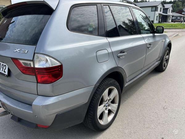 Pelēks BMW X3 2007 Plungė, ar dzinēja tilpumu 2.99 L un nobraukumu 245 tūkst. km par 3700 €, foto 8 vietnē AUTOMOTO.COM.LV