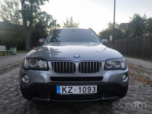 Grey BMW X3 2007 in Jelgava, with an engine capacity of 3.00 L and mileage of 338 thousand km for 5350 €, photo 3 on AUTOMOTO.COM.LV