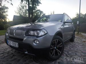 Grey BMW X3 2007 in Jelgava, with an engine capacity of 3.00 L and mileage of 338 thousand km for 5350 €, photo 4 on AUTOMOTO.COM.LV
