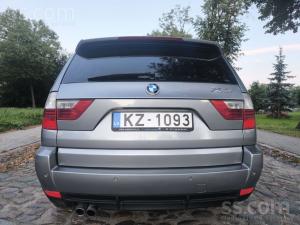Grey BMW X3 2007 in Jelgava, with an engine capacity of 3.00 L and mileage of 338 thousand km for 5350 €, photo 7 on AUTOMOTO.COM.LV