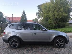 Grey BMW X3 2007 in Jelgava, with an engine capacity of 3.00 L and mileage of 338 thousand km for 5350 €, photo 8 on AUTOMOTO.COM.LV