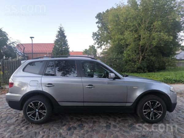 Pelēks BMW X3 2007 Jelgava, ar dzinēja tilpumu 3.00 L un nobraukumu 338 tūkst. km par 5350 €, foto 7 vietnē AUTOMOTO.COM.LV