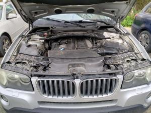 Grey BMW X3 2007 in Vilnius, with an engine capacity of 2.50 L and mileage of 280 thousand km for 1650 €, photo  on AUTOMOTO.COM.LV