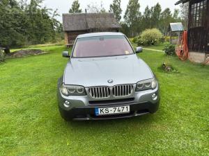 Grey BMW X3 2007 in Daugavpils, with an engine capacity of 3.00 L and mileage of 209 thousand km for 6900 €, photo  on AUTOMOTO.COM.LV