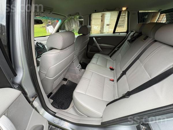Grey BMW X3 2007 in Daugavpils, with an engine capacity of 3.00 L and mileage of 209 thousand km for 6900 €, photo 5 on AUTOMOTO.COM.LV