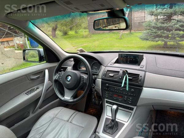 Grey BMW X3 2007 in Daugavpils, with an engine capacity of 3.00 L and mileage of 209 thousand km for 6900 €, photo 8 on AUTOMOTO.COM.LV