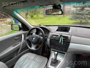 Grey BMW X3 2007 in Daugavpils, with an engine capacity of 3.00 L and mileage of 209 thousand km for 6900 €, photo 9 on AUTOMOTO.COM.LV