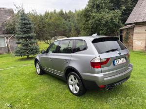 Grey BMW X3 2007 in Daugavpils, with an engine capacity of 3.00 L and mileage of 209 thousand km for 6900 €, photo 10 on AUTOMOTO.COM.LV