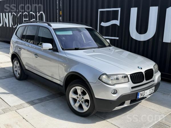 Grey BMW X3 2007 in Jekabpils, with an engine capacity of 2.00 L and mileage of 366 thousand km for 3900 €, photo 3 on AUTOMOTO.COM.LV