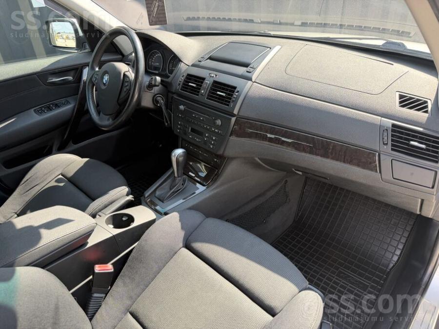 Серый БМВ Х3 2007 в Екабпилс, объемом двигателя 2.00 л и пробегом 366 тыс. км за 3900 €, фото 6 на AUTOMOTO.COM.LV