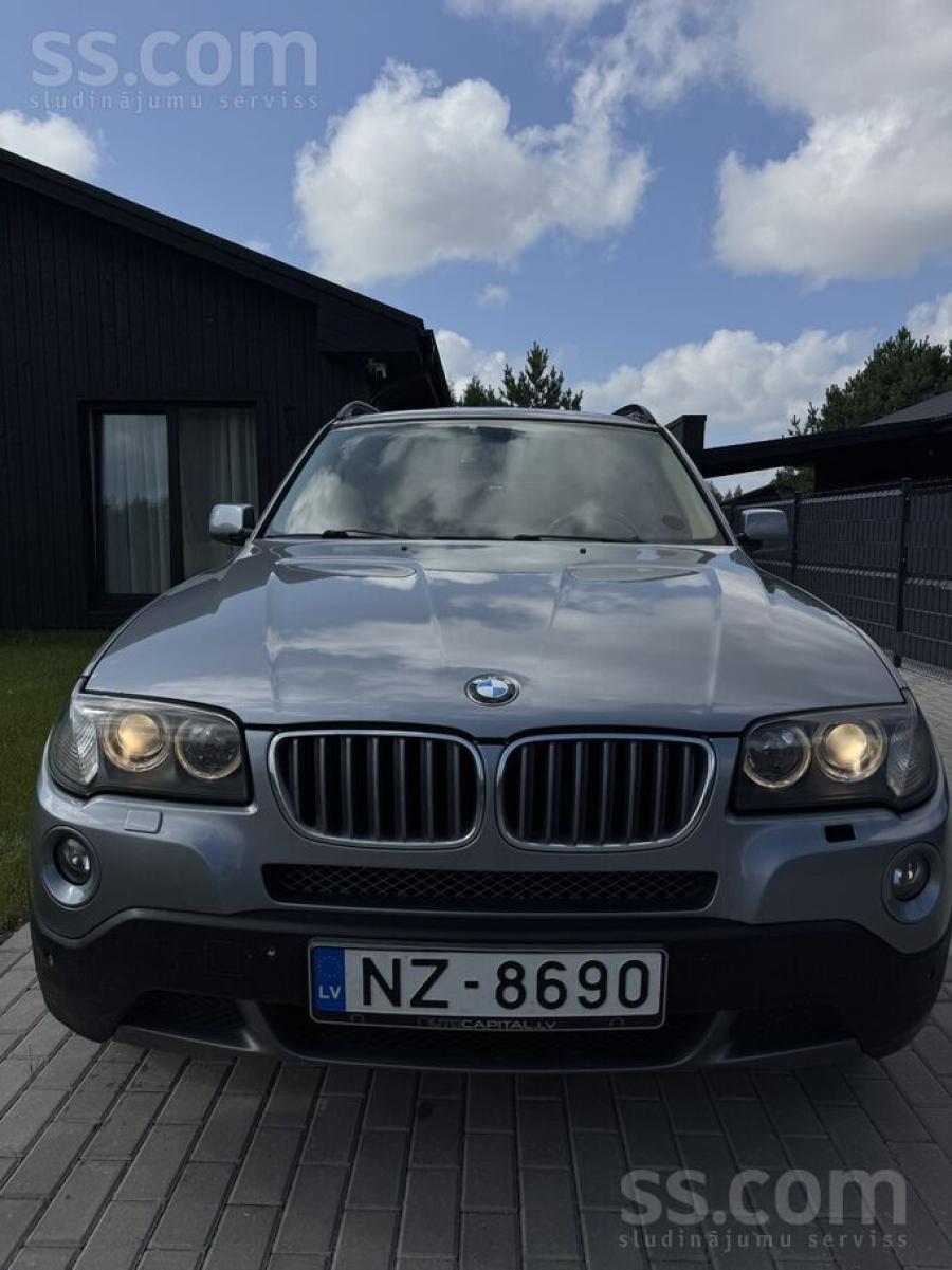 Grey BMW X3 2007 in Riga, with an engine capacity of 3.00 L and mileage of 322 thousand km for 5200 €, photo 3 on AUTOMOTO.COM.LV