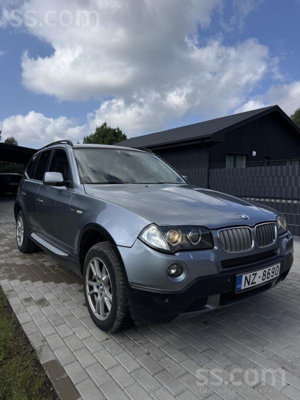 Grey BMW X3 2007 in Riga, with an engine capacity of 3.00 L and mileage of 322 thousand km for 5200 €, photo 3 on AUTOMOTO.COM.LV