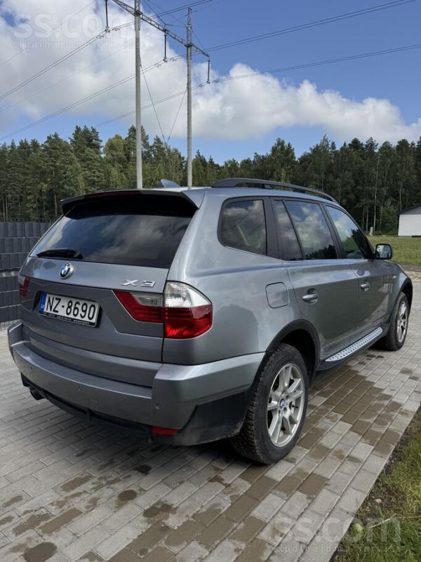 Grey BMW X3 2007 in Riga, with an engine capacity of 3.00 L and mileage of 322 thousand km for 5200 €, photo 4 on AUTOMOTO.COM.LV