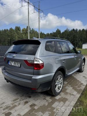 Grey BMW X3 2007 in Riga, with an engine capacity of 3.00 L and mileage of 322 thousand km for 5200 €, photo 5 on AUTOMOTO.COM.LV