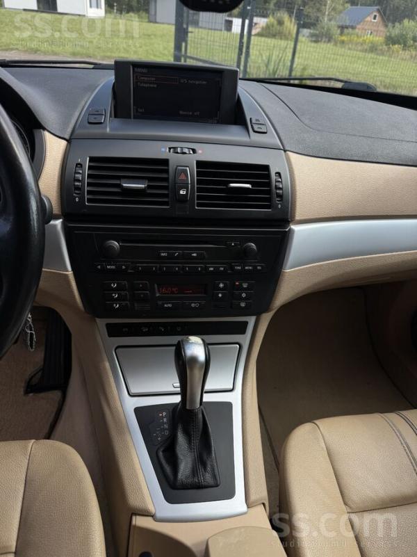 Grey BMW X3 2007 in Riga, with an engine capacity of 3.00 L and mileage of 322 thousand km for 5200 €, photo 6 on AUTOMOTO.COM.LV