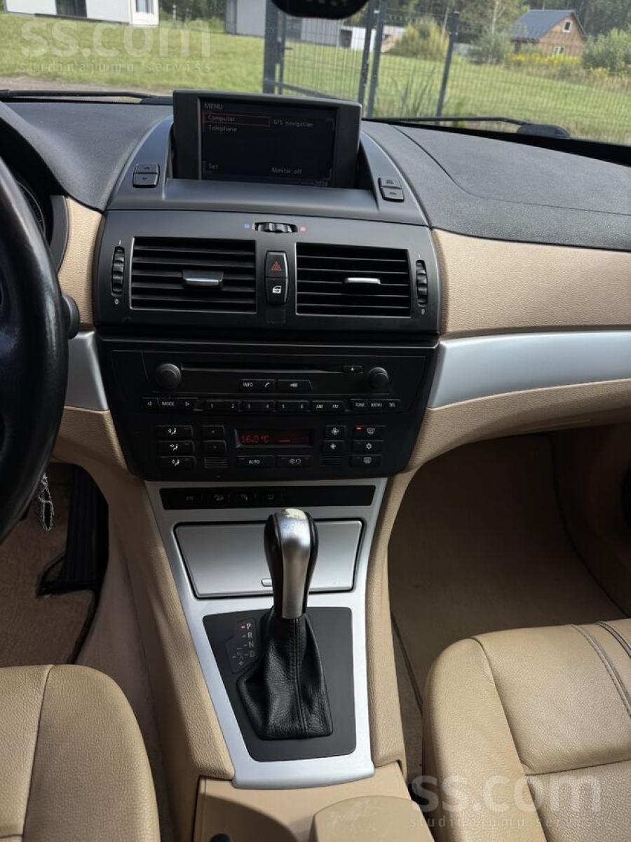Grey BMW X3 2007 in Riga, with an engine capacity of 3.00 L and mileage of 322 thousand km for 5200 €, photo 7 on AUTOMOTO.COM.LV