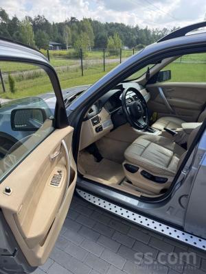 Grey BMW X3 2007 in Riga, with an engine capacity of 3.00 L and mileage of 322 thousand km for 5200 €, photo 9 on AUTOMOTO.COM.LV