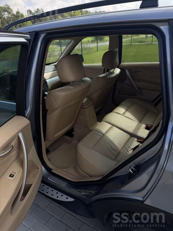Grey BMW X3 2007 in Riga, with an engine capacity of 3.00 L and mileage of 322 thousand km for 5200 €, photo 10 on AUTOMOTO.COM.LV