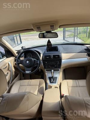 Grey BMW X3 2007 in Riga, with an engine capacity of 3.00 L and mileage of 322 thousand km for 5200 €, photo 13 on AUTOMOTO.COM.LV