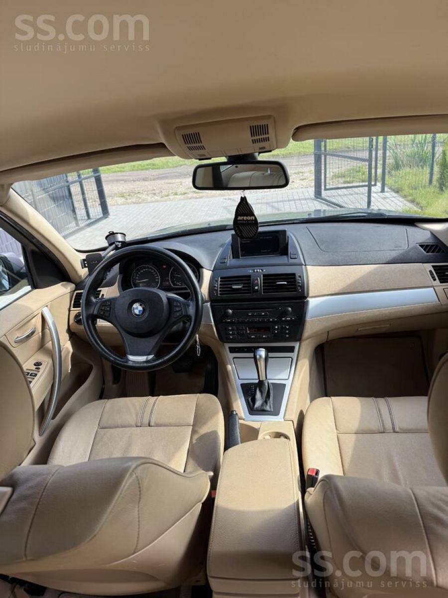 Grey BMW X3 2007 in Riga, with an engine capacity of 3.00 L and mileage of 322 thousand km for 5200 €, photo 13 on AUTOMOTO.COM.LV